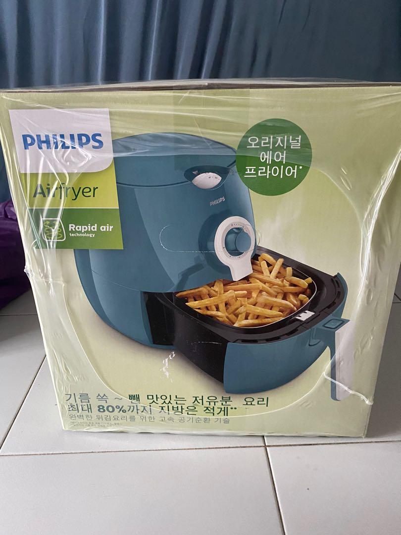 Philips Blue Air Fryer HD9218/31, TV & Home Appliances, Kitchen ...