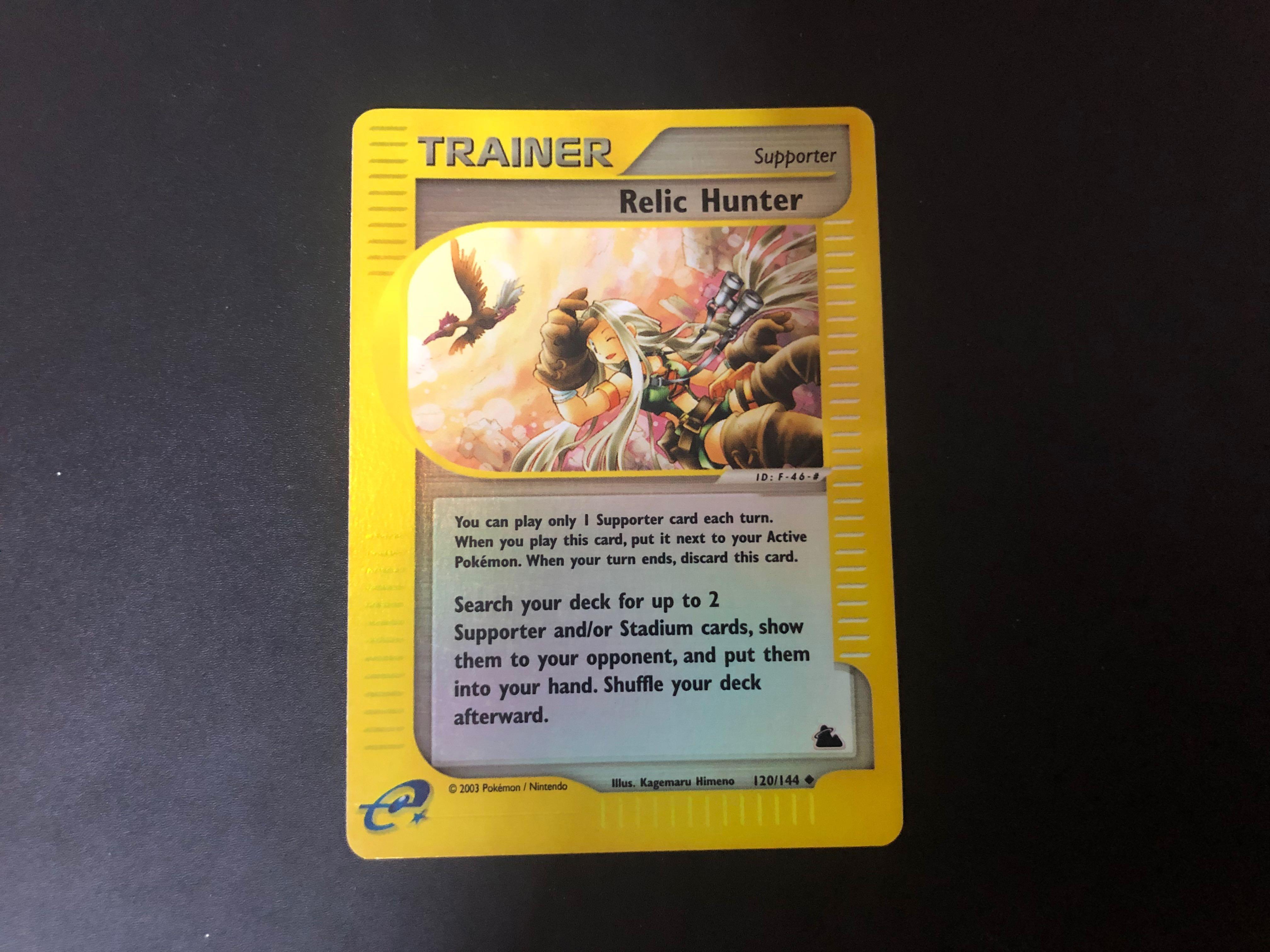 Pokemon - Relic Hunter, Hobbies & Toys, Toys & Games on Carousell