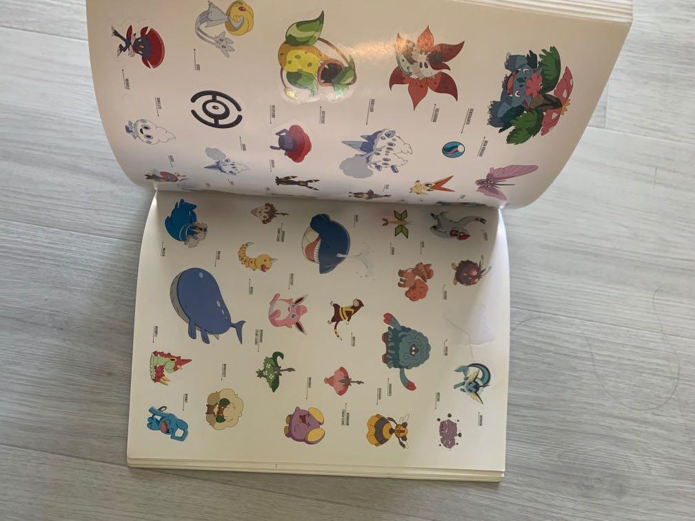 Pokemon Sticker Collection Books, Hobbies & Toys, Books & Magazines ...