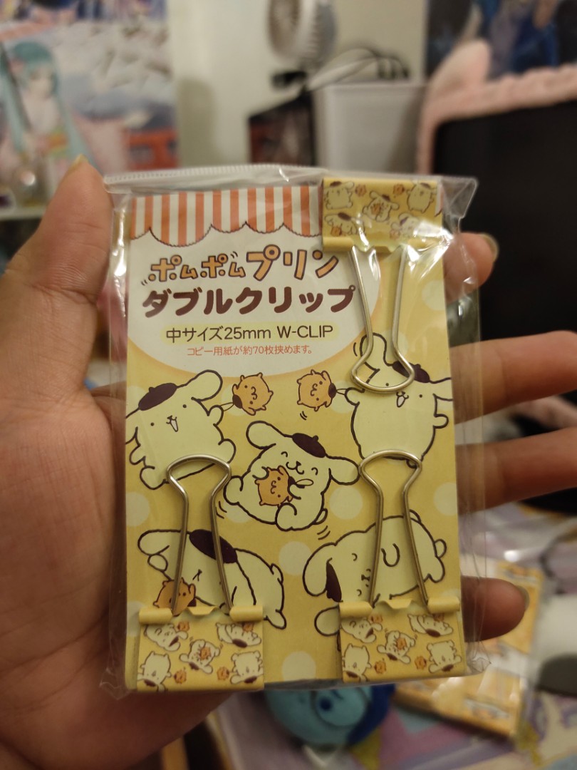 Pompompurin Clip, Hobbies & Toys, Stationary & Craft, Stationery ...