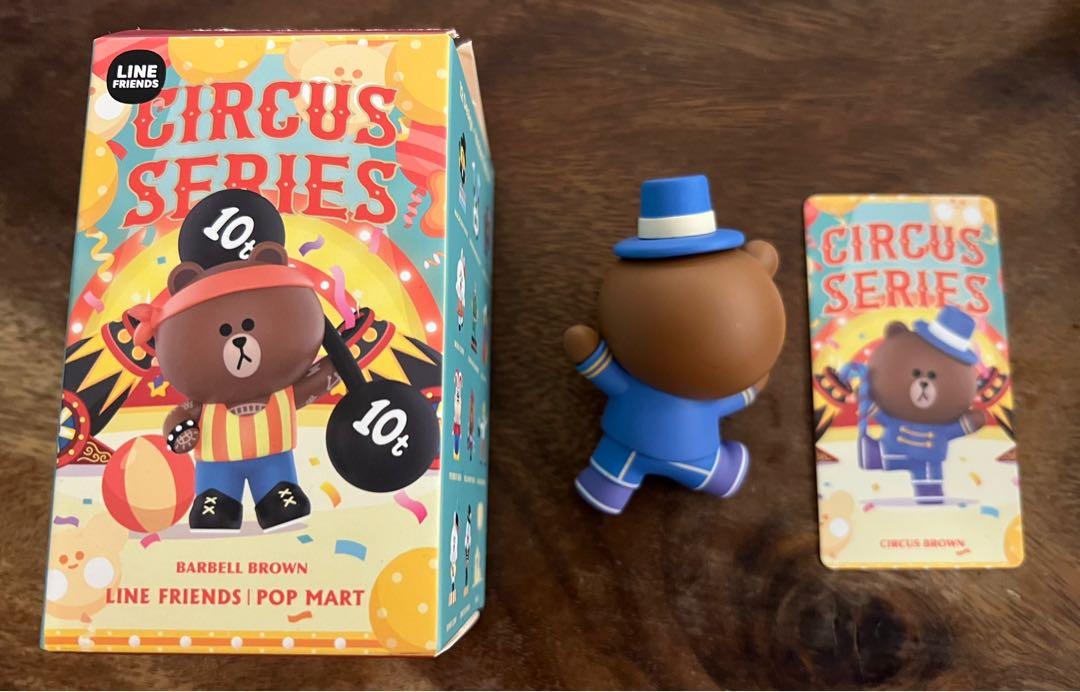 Pop Mart | Line Friends: Brown [Circus Series], Hobbies & Toys, Toys ...