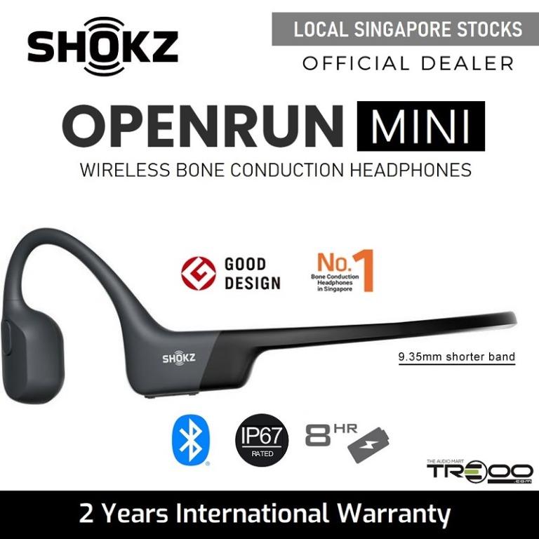 [Official] Shokz OpenRun Mini Wireless Bluetooth Bone Conduction Sports ...