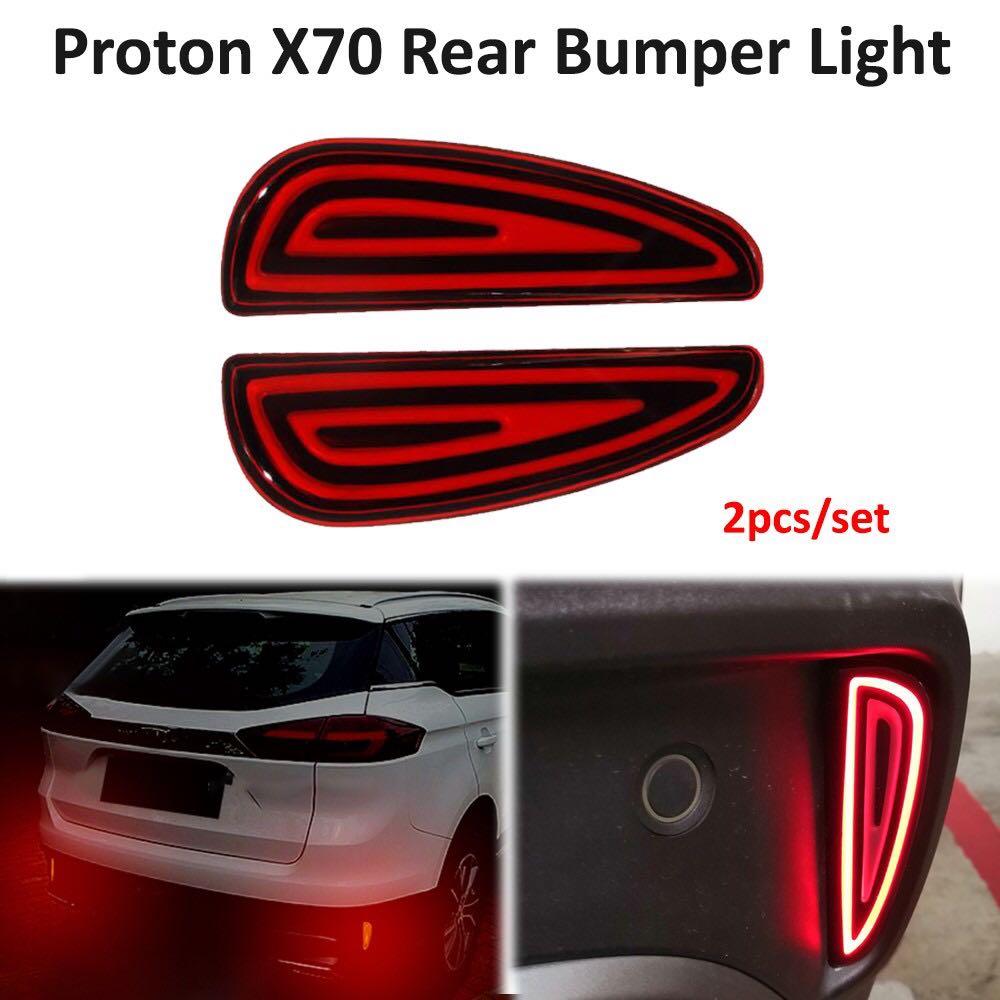 PROTON X70 REAR BUMPER LIGHT REFLECTOR, Auto Accessories on Carousell