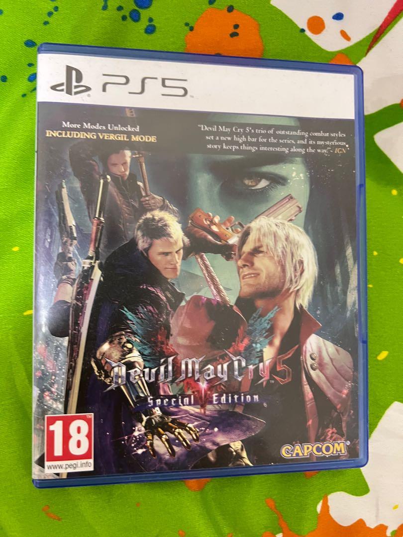 PS5 Devil May Cry 5 Special Edition, Video Gaming, Video Games ...
