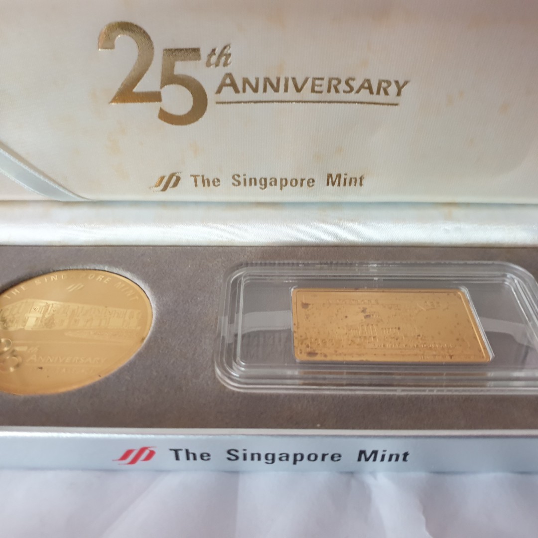 Rare 25th anniversary gold $25 dollar collection., Hobbies & Toys ...