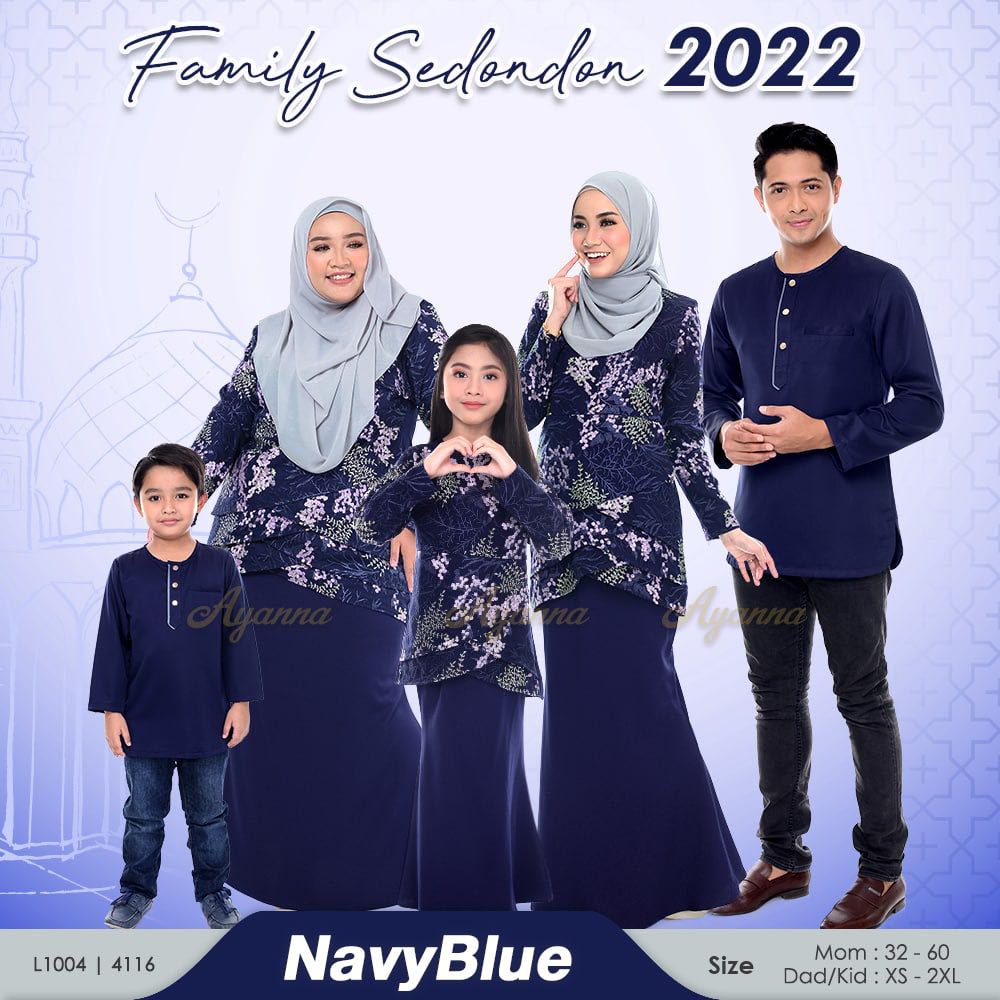 Preorder Raya Family sets 2022, Women's Fashion, Muslimah Fashion, Baju ...