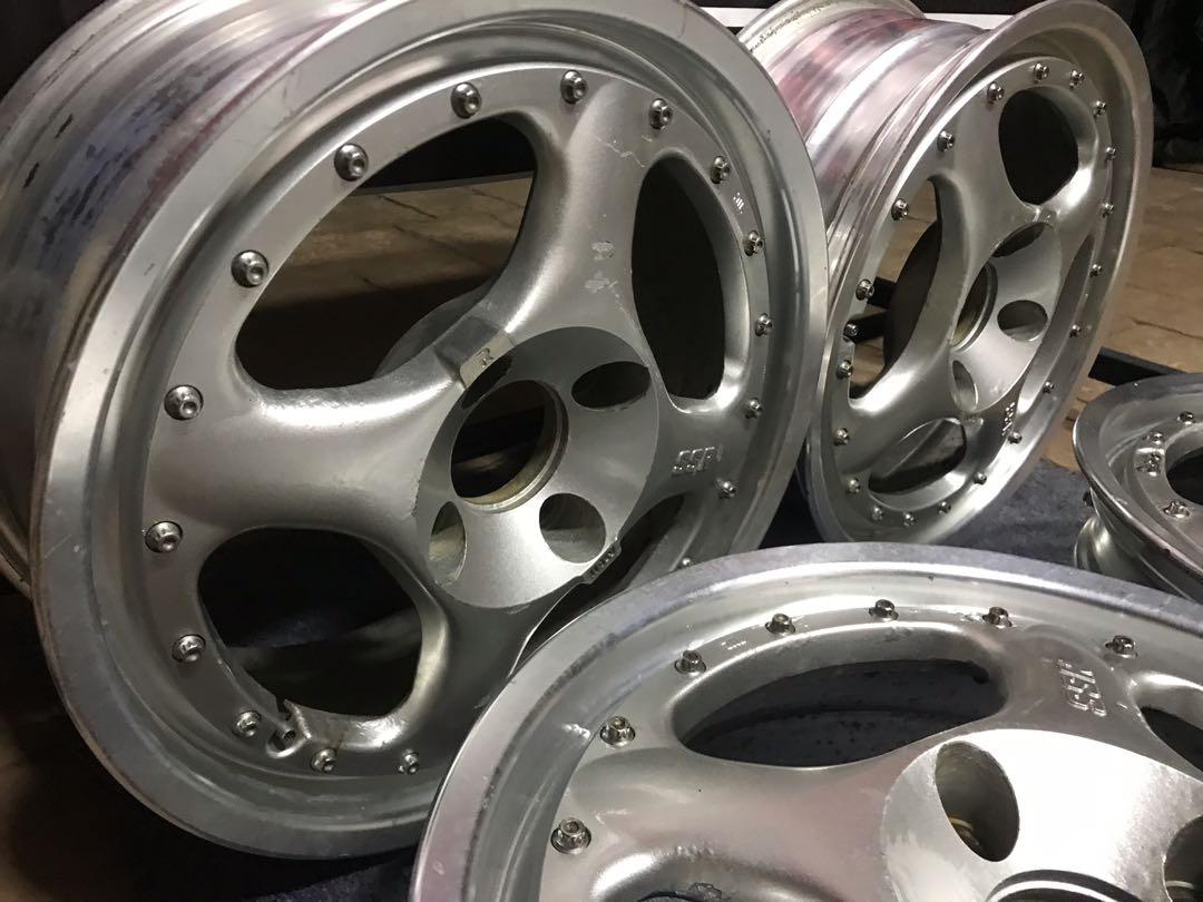 Rim ssr mk2 16 inci 2piece japan rare, Auto Accessories on Carousell