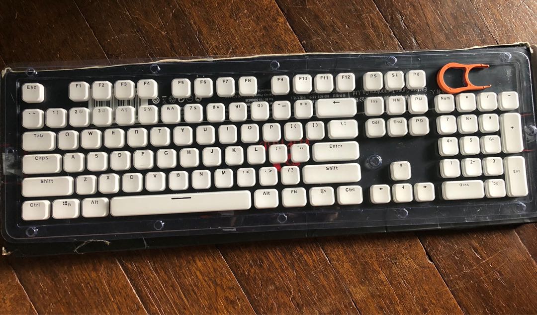 Round-edge Crystal Keycaps, Computers & Tech, Parts & Accessories ...