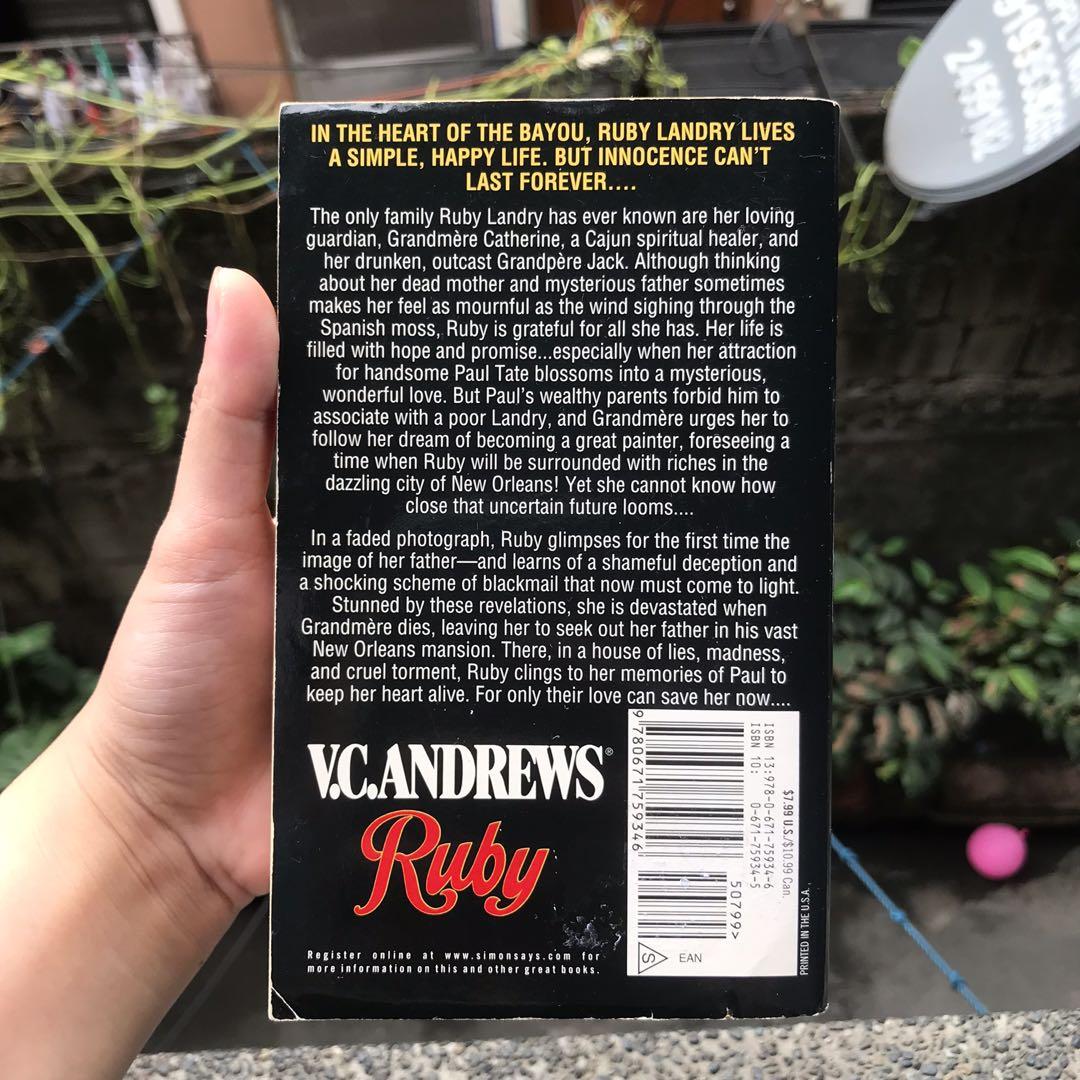 Ruby by V.C Andrews, Hobbies & Toys, Books & Magazines, Fiction & Non ...
