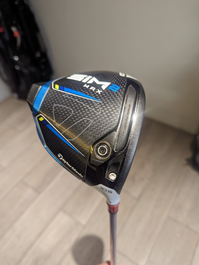 Sim 2 Max 10.5 Deg Driver Stiff, Sports Equipment, Sports & Games, Golf ...