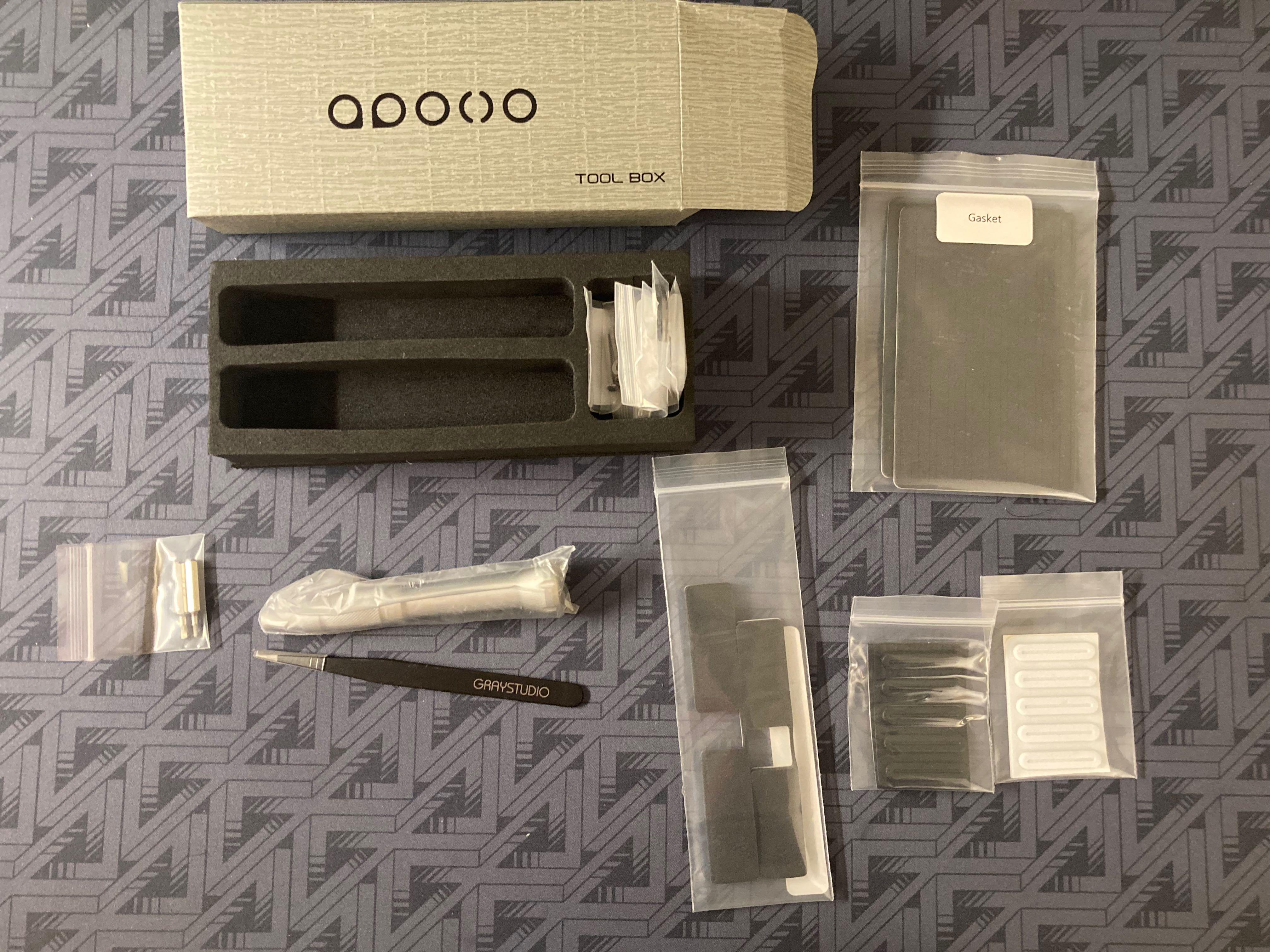 Space80 Apollo Gray Studio Custom Mechanical Keyboard, Computers & Tech ...