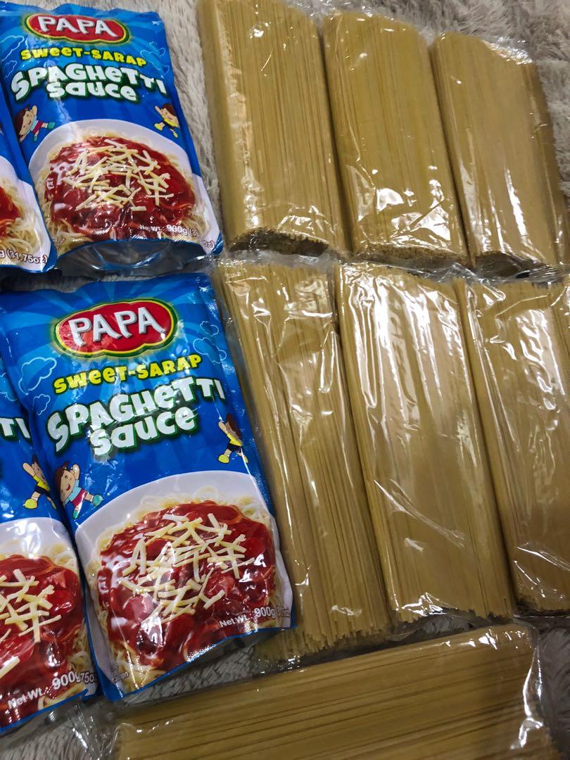 Spaghetti Pack (Spaghetti sauce & pasta), Food & Drinks, Rice & Noodles ...