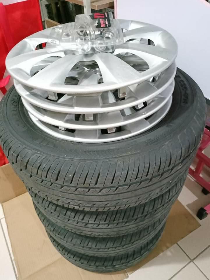 Stock Rims With Hubcaps And Lugbolts For Hyundai EON, Car Parts ...