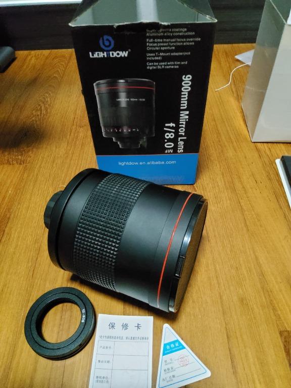 Super Telephoto Mirror Lens, EF Mount, 900mm, Photography, Lens & Kits ...