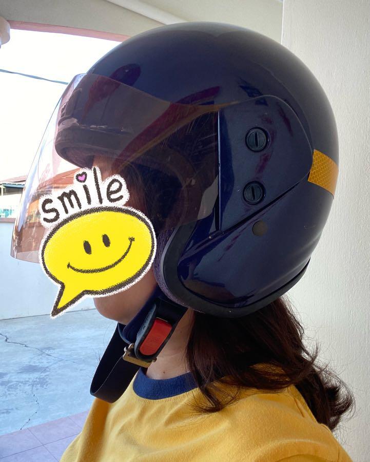 SWAN HELMET, Motorbikes on Carousell
