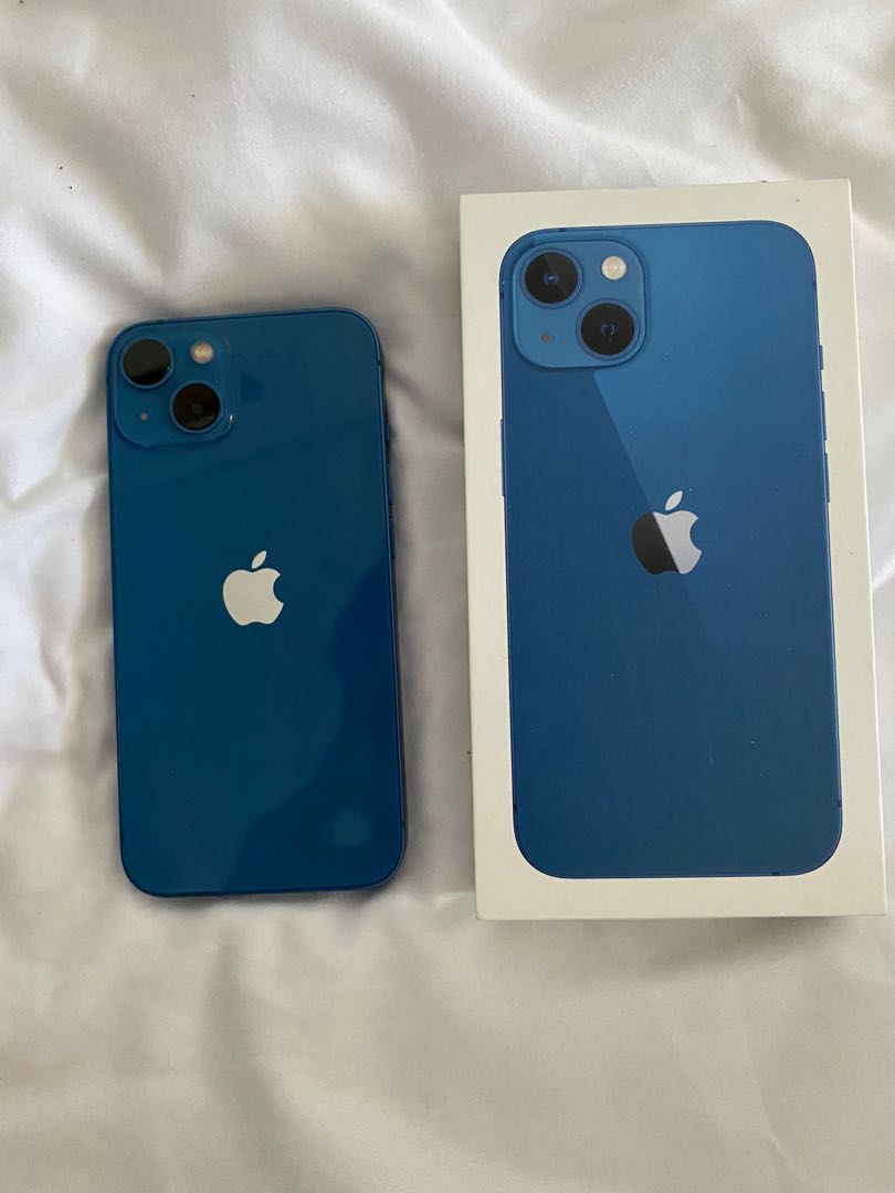 SWAP Iphone 13 128Gb blue Globelocked, Announcements on Carousell