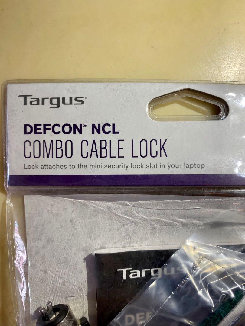 Targus Defcon NCL Combo Cable Lock, Computers & Tech, Parts ...