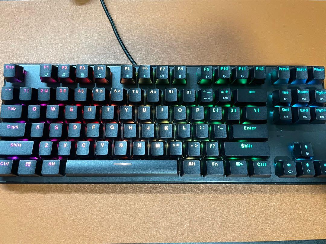 Tecware Phantom 87 Key Mechanical Keyboard (RGB), Computers & Tech ...