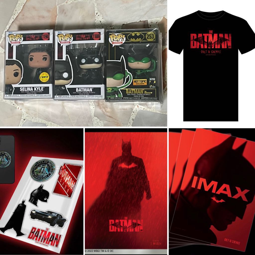 THE BATMAN 2022 BUNDLE, Hobbies & Toys, Memorabilia & Collectibles, Fan ...