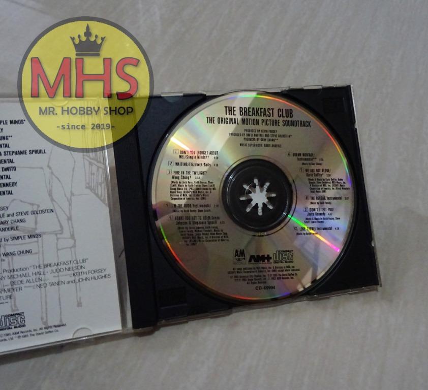 The Breakfast Club CD (100% Original Copy), Hobbies & Toys, Music ...