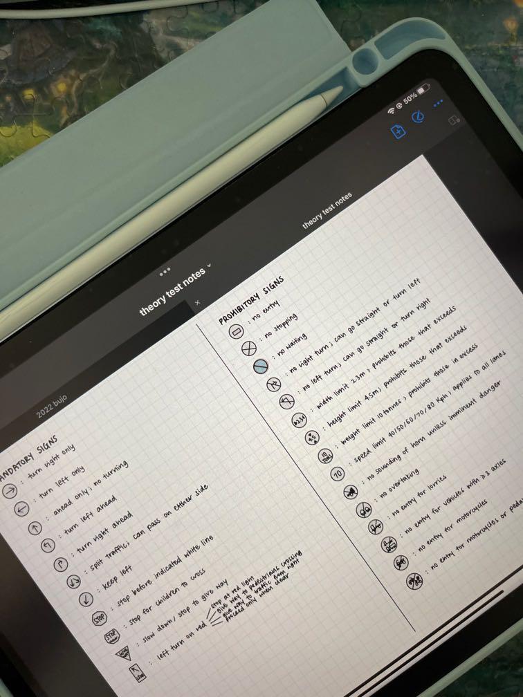theory test notes (BTT, FTT), Everything Else on Carousell