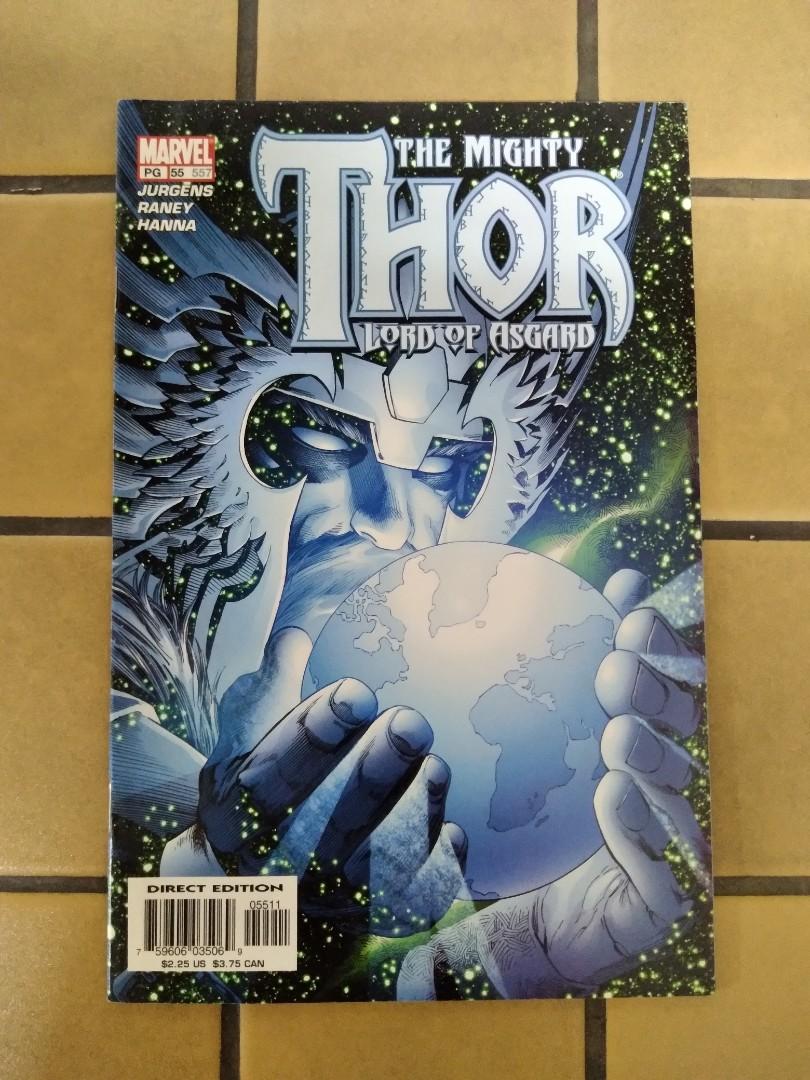Thor #55 ( Tom Raney/Scott Hanna - Cover Art ) Marvel Comics, Hobbies ...