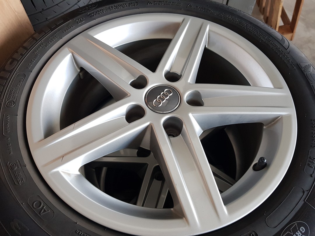 Used 16" Original Audi A3 Rims And Tyres, Car Accessories, Tyres & Rims ...