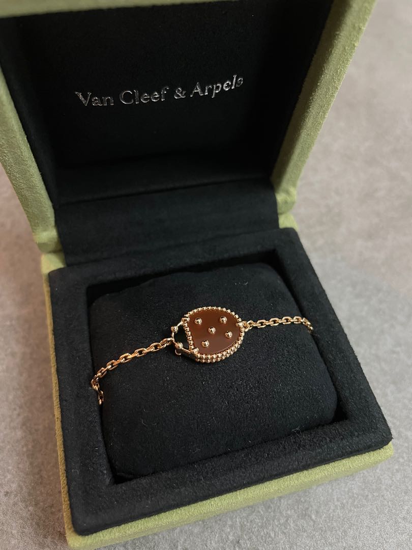 Van Cleef Ladybug Bracelet, Women's Fashion, Jewelry & Organisers ...