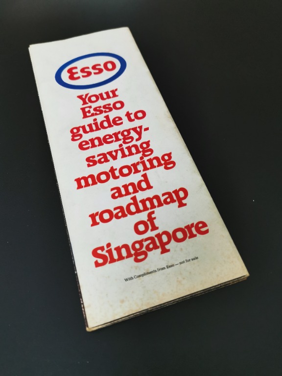 Vintage Esso Travel Map, Hobbies & Toys, Collectibles & Memorabilia ...