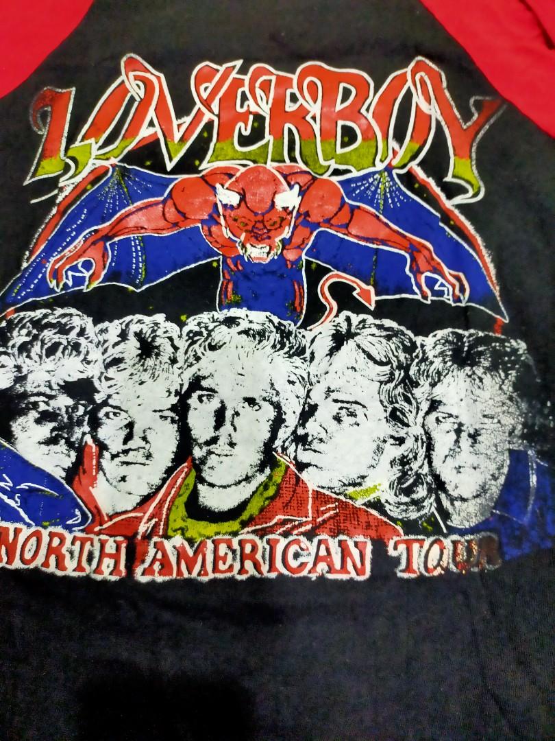 Vintage Loverboy, Men's Fashion, Tops & Sets, Tshirts & Polo Shirts on ...