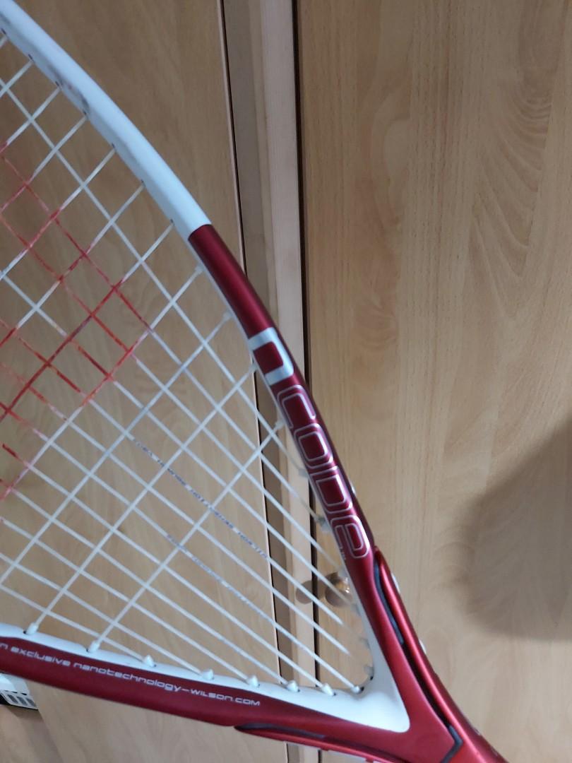 Wilson ncode Series Squash Racket, Sports Equipment, Sports & Games ...