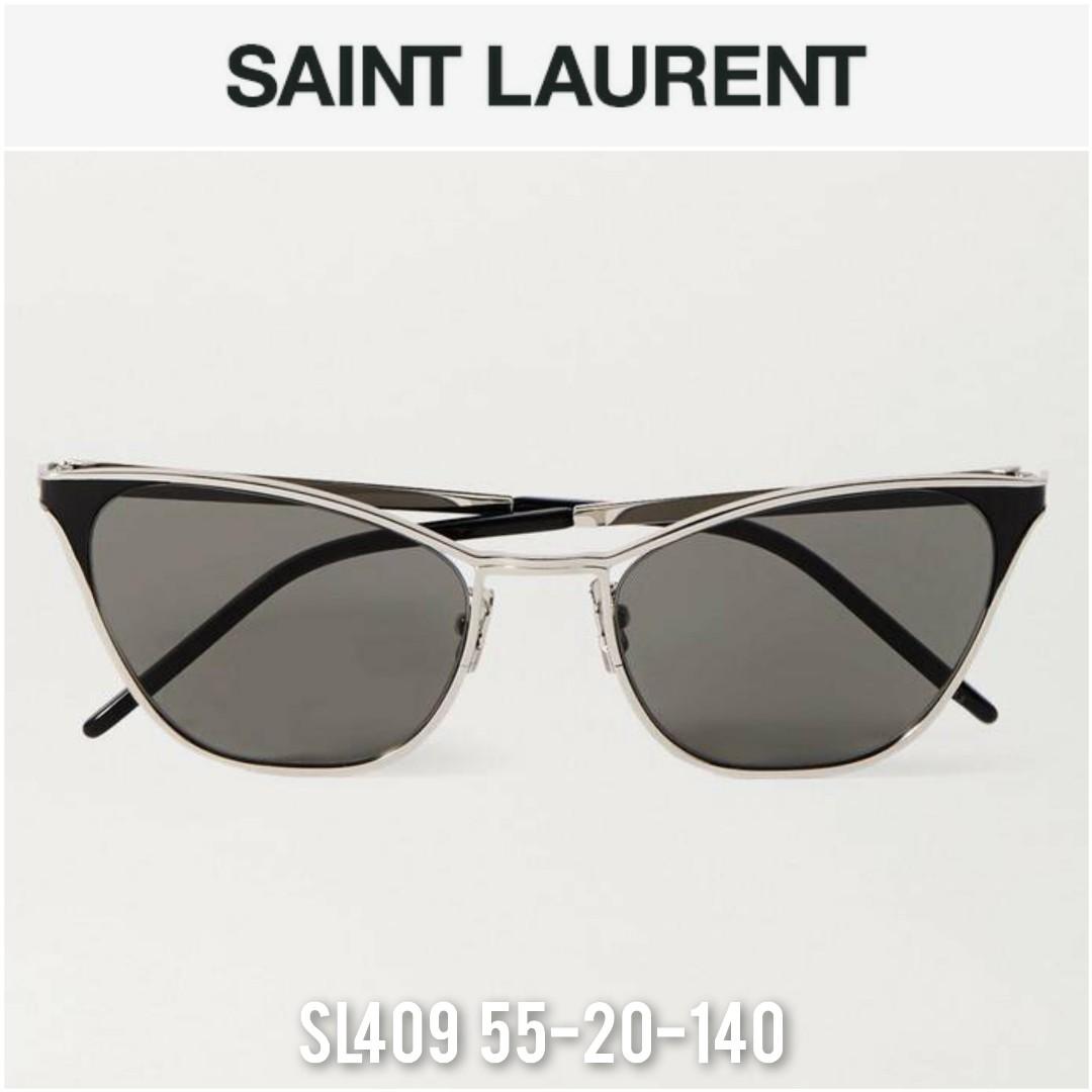 Ysl saint laurent paris sunglasses cateye metal, Women's Fashion ...