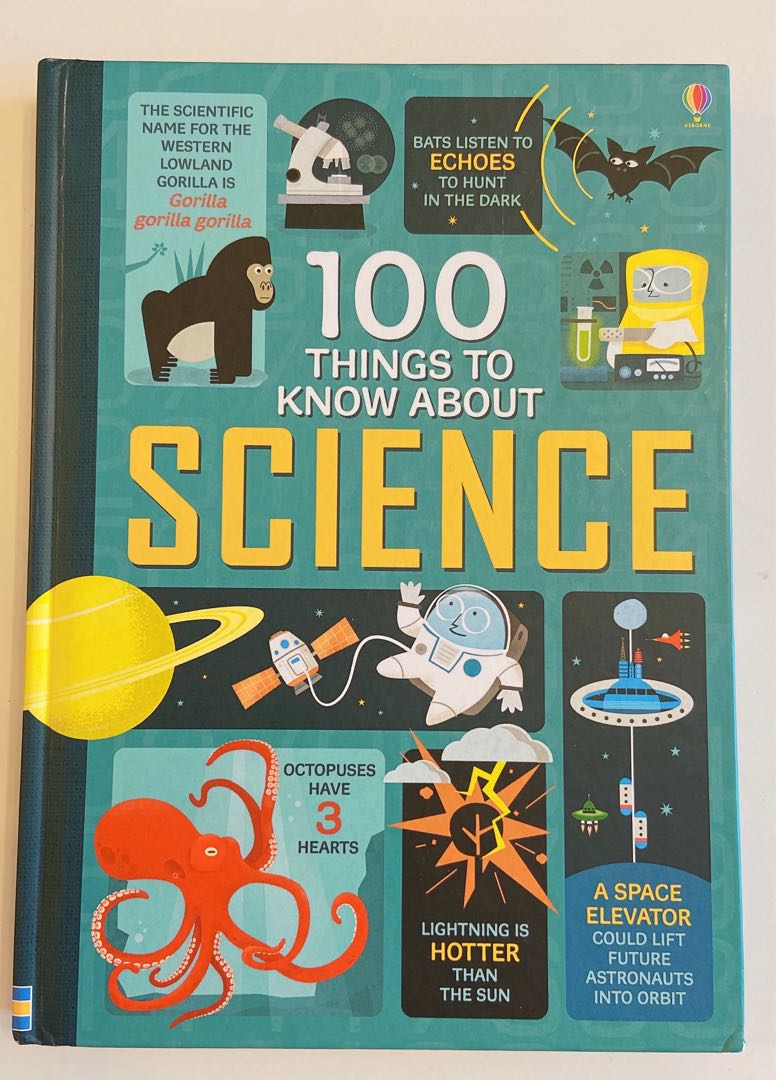 100 things to know about SCIENCE, 興趣及遊戲, 書本 & 文具, 小朋友書 - Carousell