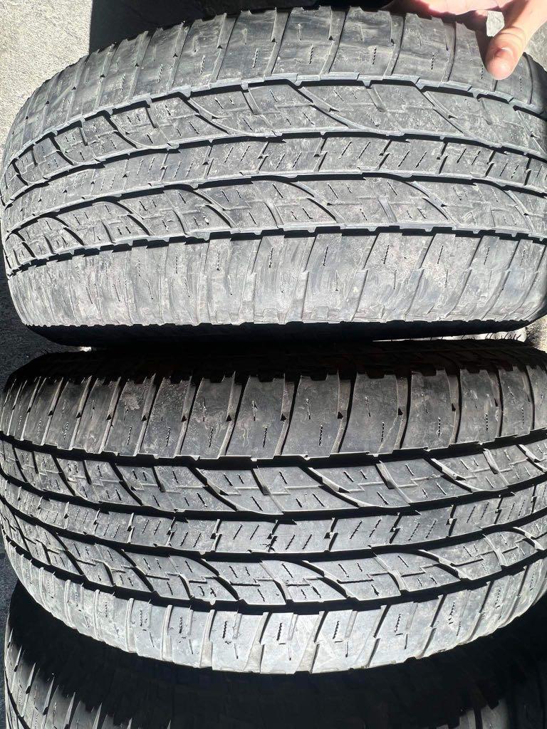 17” Nissan Navara 2021 stock mags 6Holes pcd 114 with 255-65-r17 ...