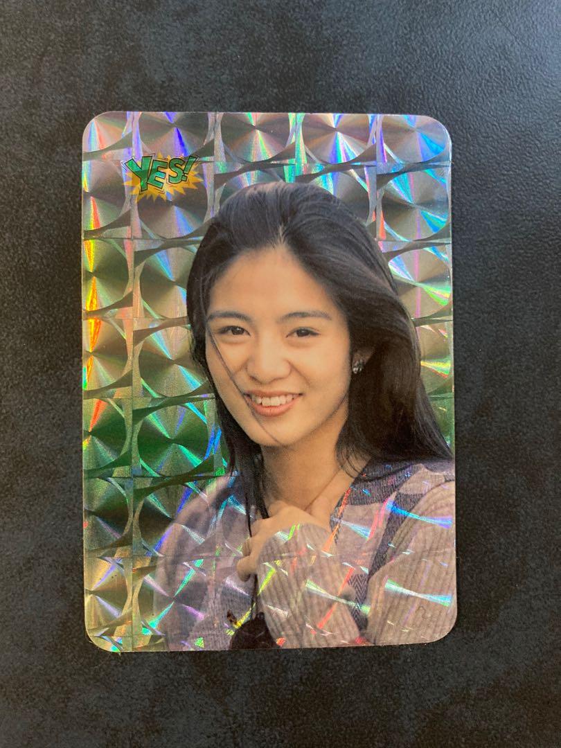 經典絕版 閃卡 Yes Card 楊采妮 Charlie 閃咭 t3, 興趣及遊戲, 收藏品及紀念品, 明星周邊 - Carousell