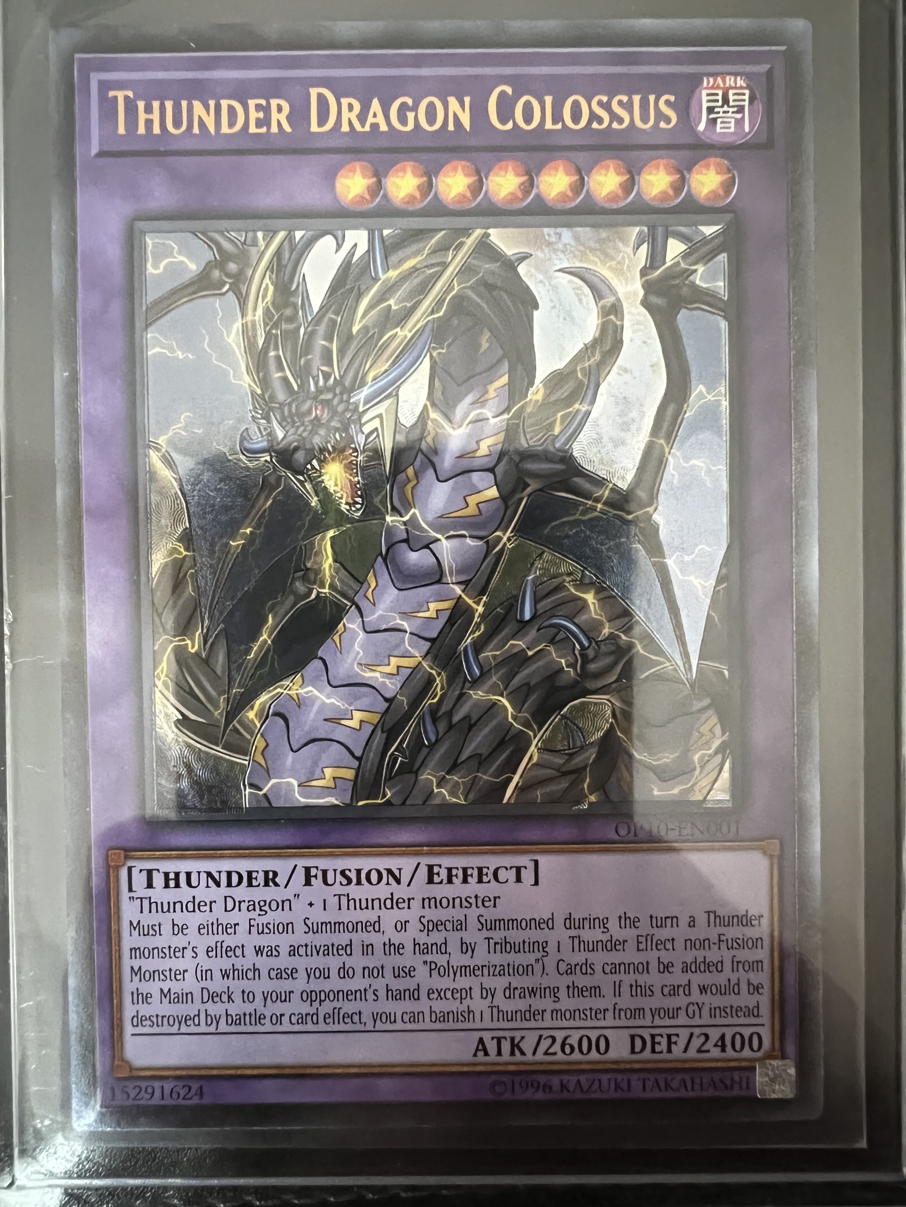 遊戲王 Yugioh: Thunder Dragon Colossus OP10 Ultimate [Fusion], 興趣及遊戲, 玩具 ...