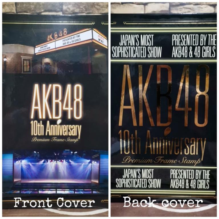 AKB48 10th Anniversary premium frame stamp set, Hobbies & Toys, Memorabilia & Collectibles, Fan ...