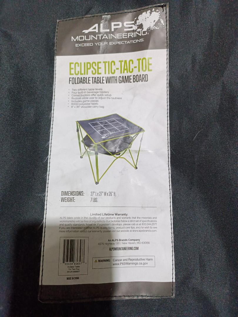 Alps Mountaineering Eclipse Table-tic-tac-toe, Sports Equipment, Hiking ...