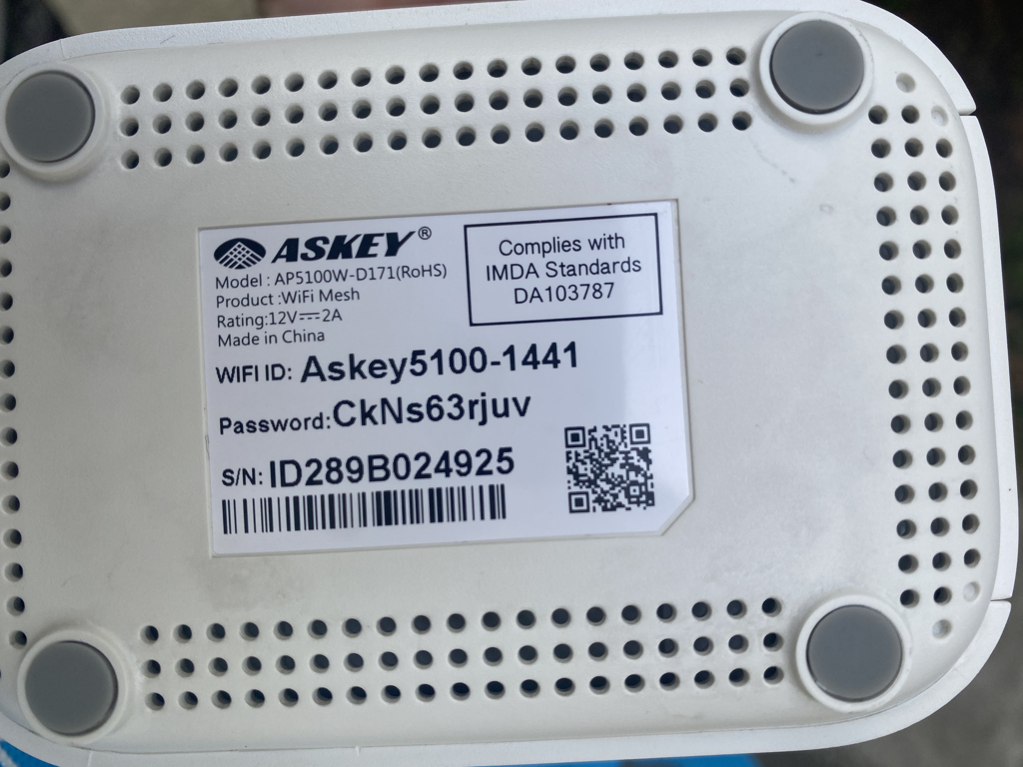 Askey - Wifi Mesh, Computers & Tech, Parts & Accessories, Networking on ...