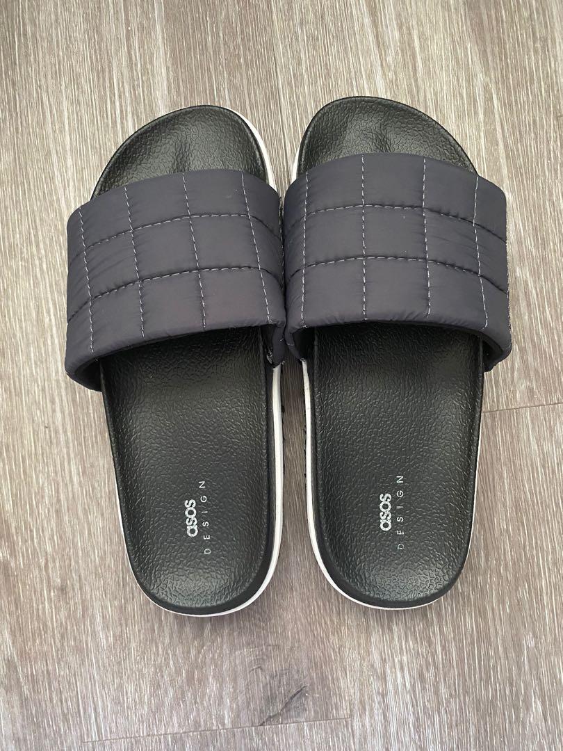 ASOS Platform Sliders, Men's Fashion, Footwear, Flipflops and Slides on ...
