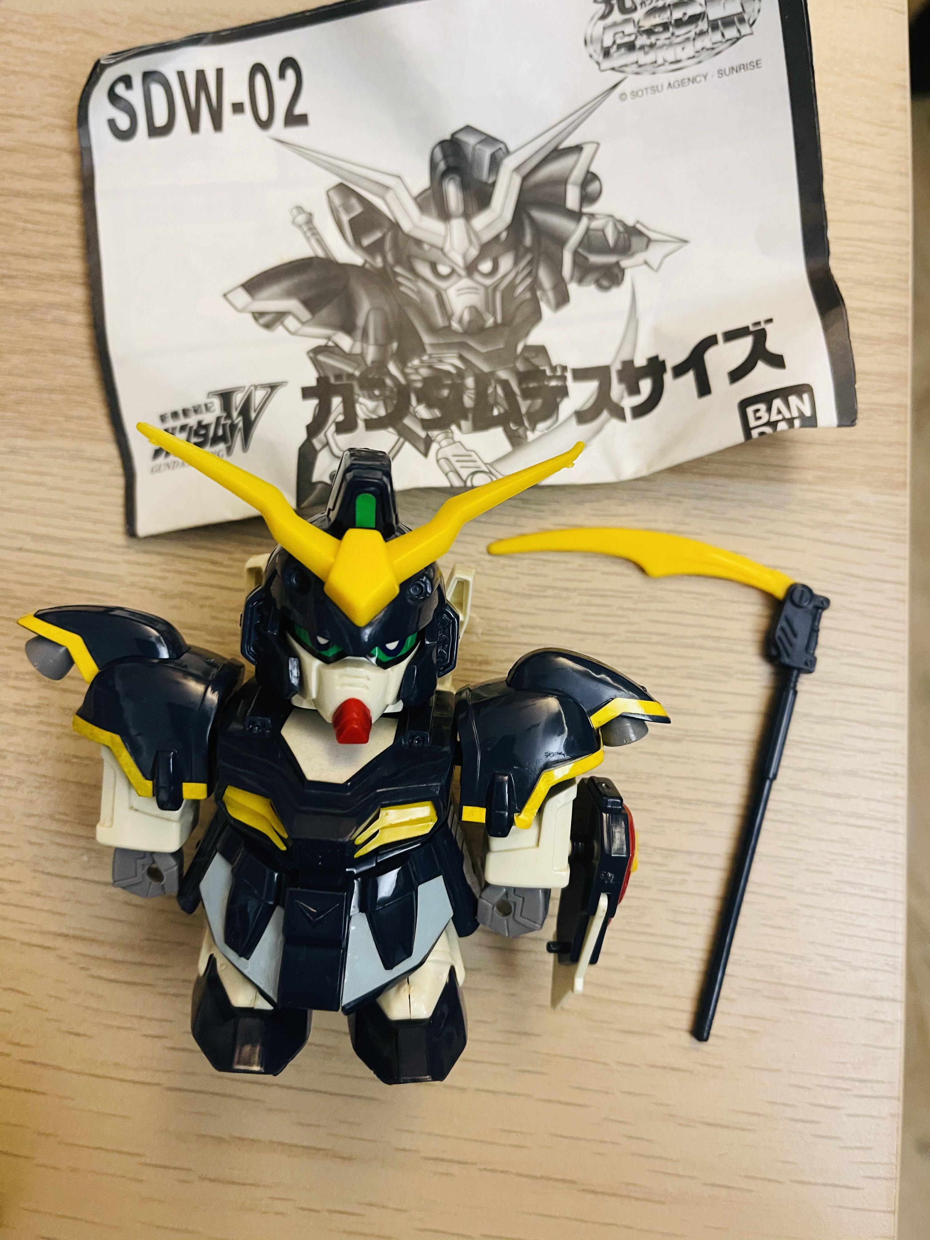 Bandai SD mobile suit Gundam 機動戰記W wing 系列機動戰士鋼彈高達BB戰士元祖W系列wing 死神高達 ...