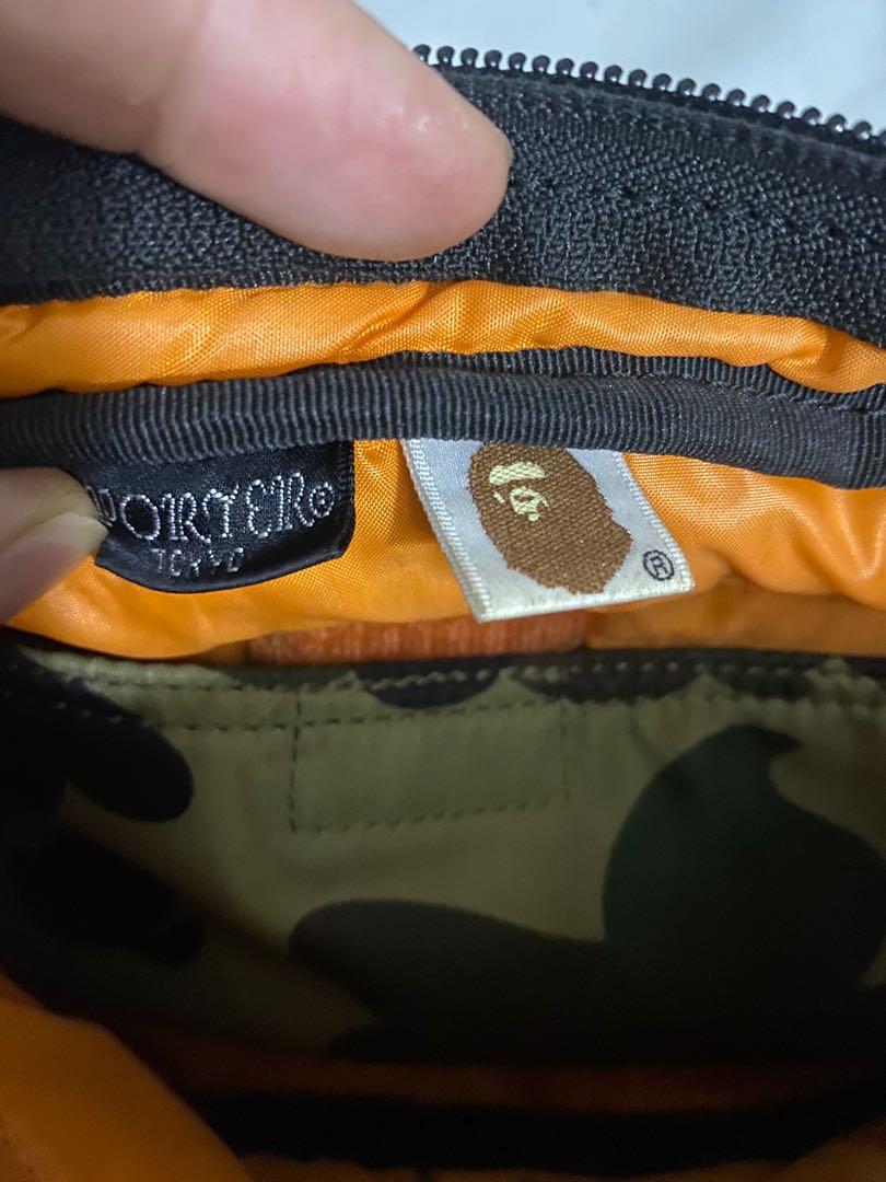 Bape x porter, Men's Fashion, Bags, Sling Bags on Carousell