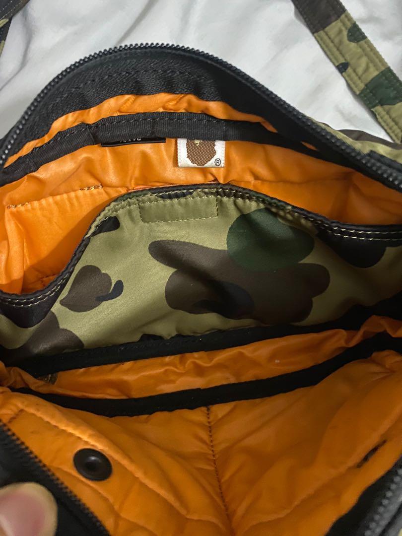 Bape x porter, Men's Fashion, Bags, Sling Bags on Carousell