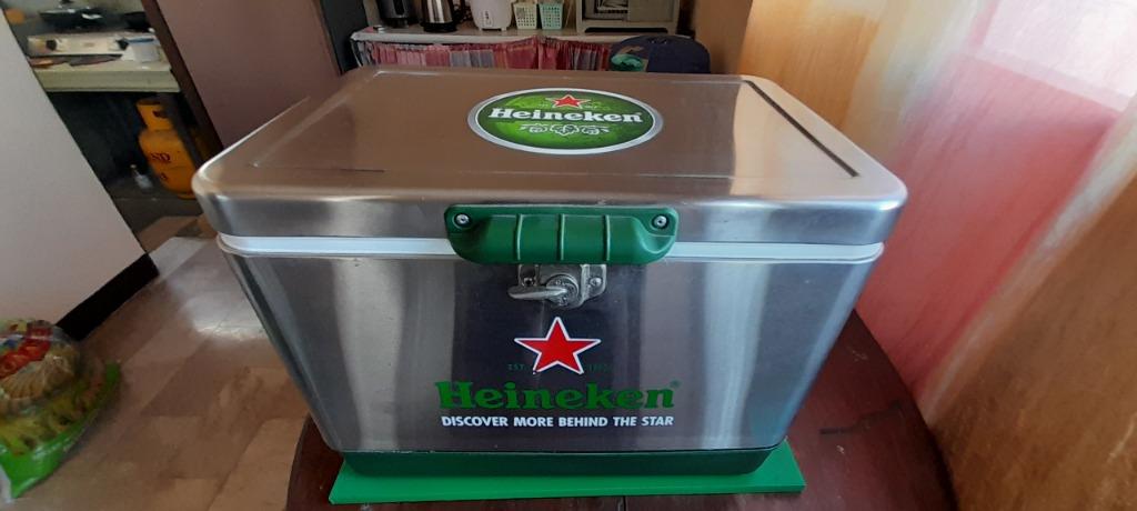 Beverage Cooler Box (HEINEKEN COOLER BOX), Food & Drinks, Beverages on ...