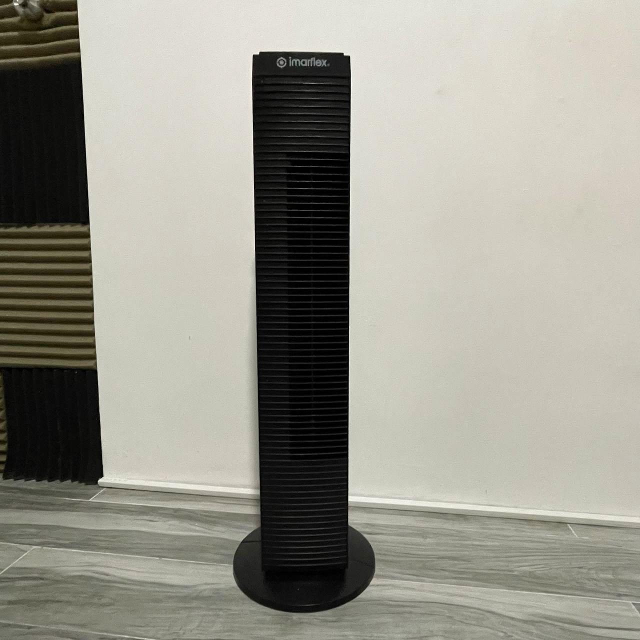 Black Tower Fan (Imarflex), Furniture & Home Living, Lighting & Fans ...