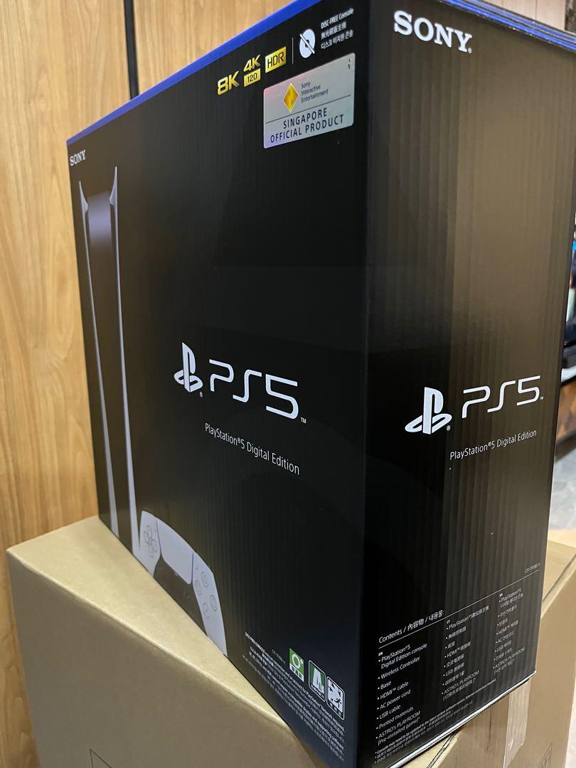 BNIB - Sony PS5_CF1-1118B Digital Edition, Video Gaming, Video Game Consoles, PlayStation on ...