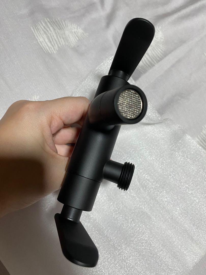 BNIB Two way tap (black colour), Furniture & Home Living, Bathroom ...