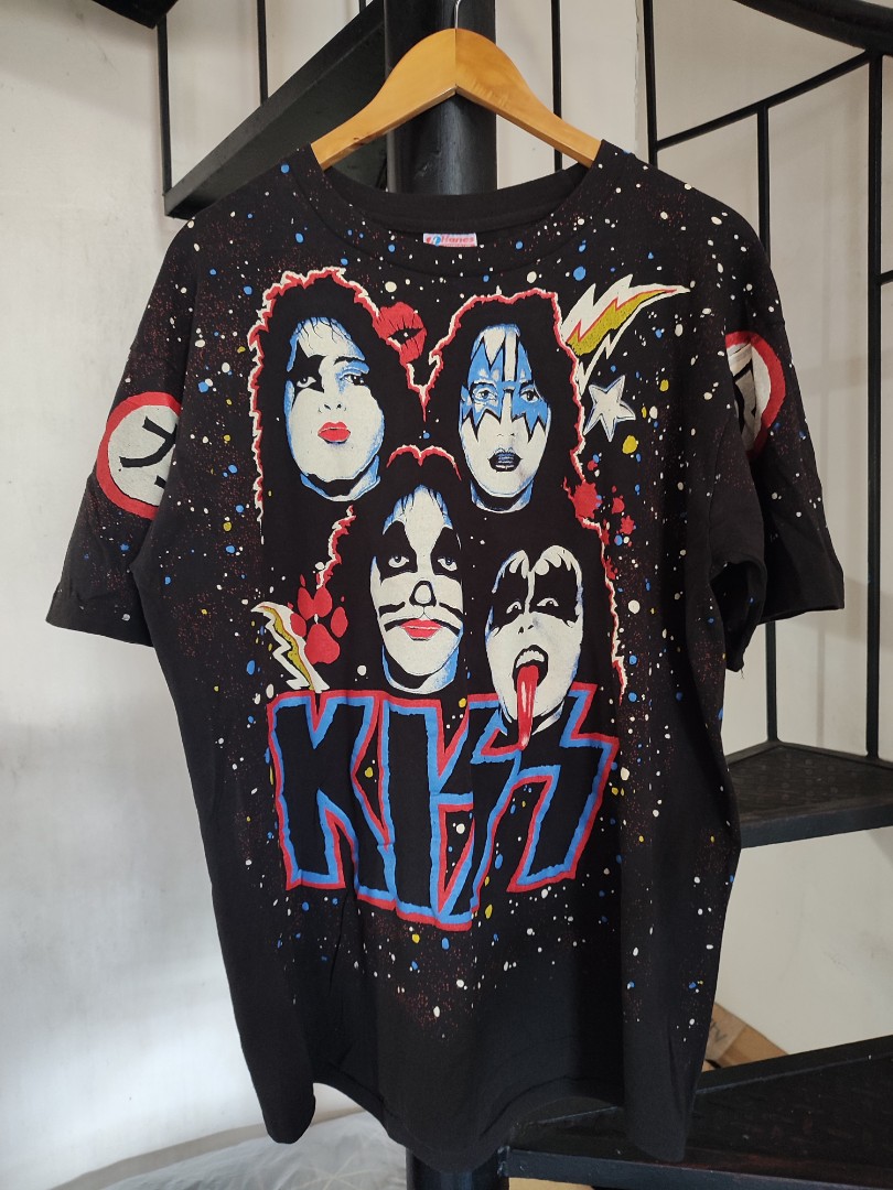 Bootleg Band Tee "KISS", Men's Fashion, Tops & Sets, Tshirts & Polo ...