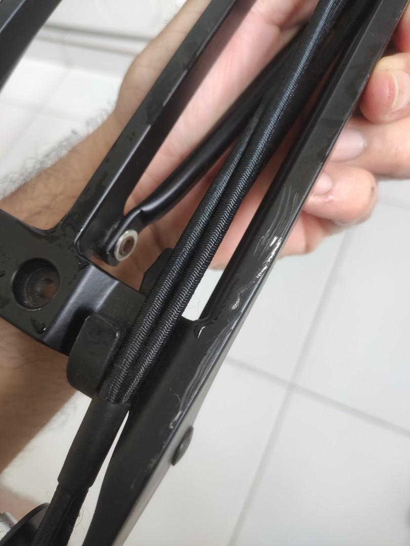 Brompton rear rack + pump, Sports Equipment, Bicycles & Parts, Parts ...