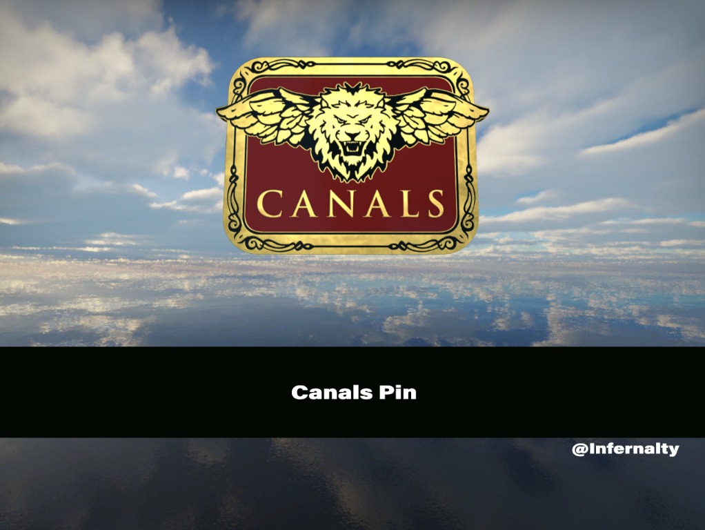 Canals Pin CSGO SKINS KNIVES PINS, Video Gaming, Gaming Accessories, In ...